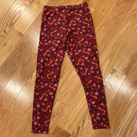 Disney | Pants & Jumpsuits | Disney Her Universe Mushu Milan Leggings ...